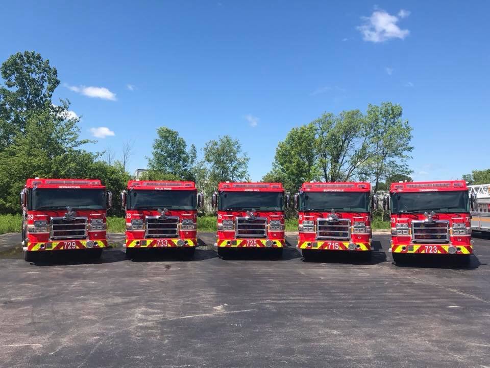 New and Improved Fire Engines Added to MCFRS Fleet - Montgomery ...
