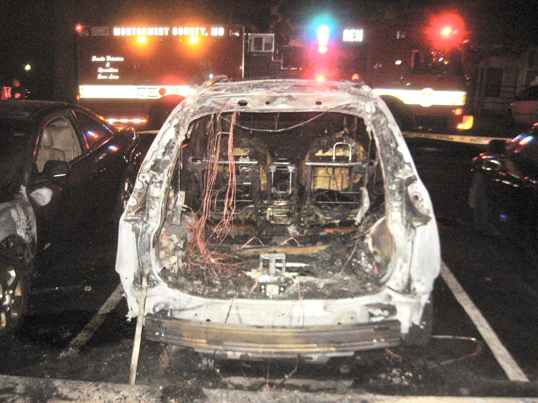 Several Vehicles Set on Fire in Germantown; Arson Investigation ...