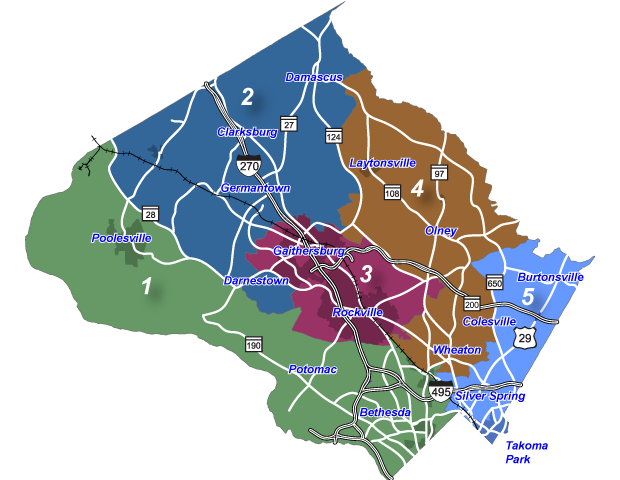 County Redistricting Commission to Begin Mapping New Council Districts ...