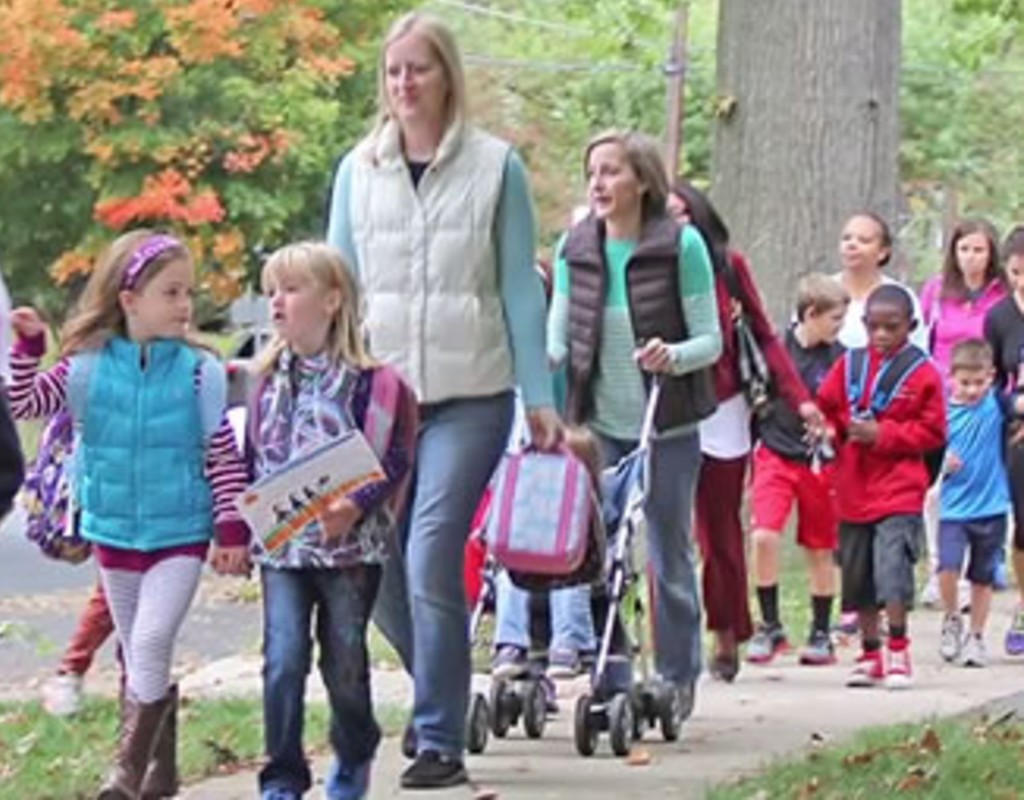 County Pushes 'Walking School Bus' Program as Alternative to Cars and ...