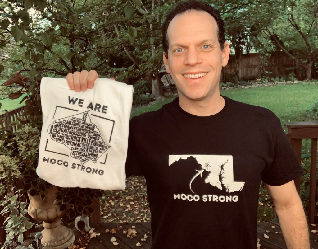 Councilmember Glass Designs, Sells 'MoCo Strong' T-Shirts - Montgomery Community Media
