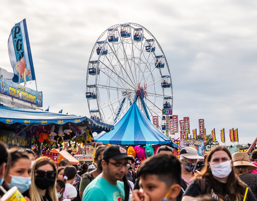 Rides, Food and COVID-19 Vaccines; County Agricultural Fair Opens to ...