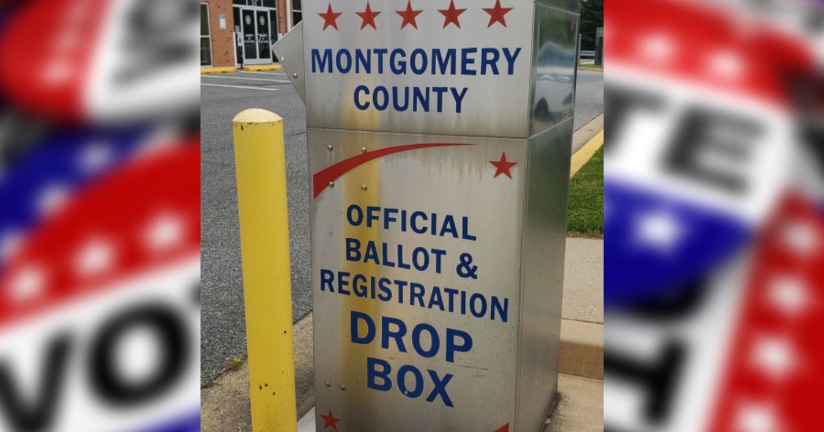 25 Ballot Drop Boxes Available, More to be Installed Soon - Montgomery ...