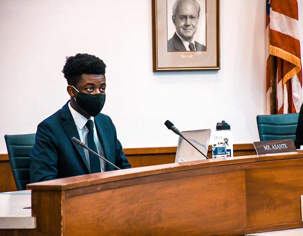 Asante Reflects on Tenure as Student Member of the Board During ...