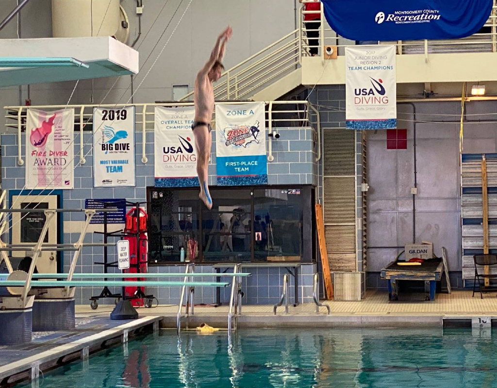 Olympic Diver Steele Johnson Visits County Aquatic Center - Montgomery ...