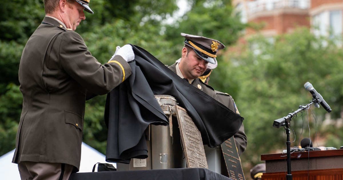 Police Department Marks 100th Anniversary With Time Capsule ...