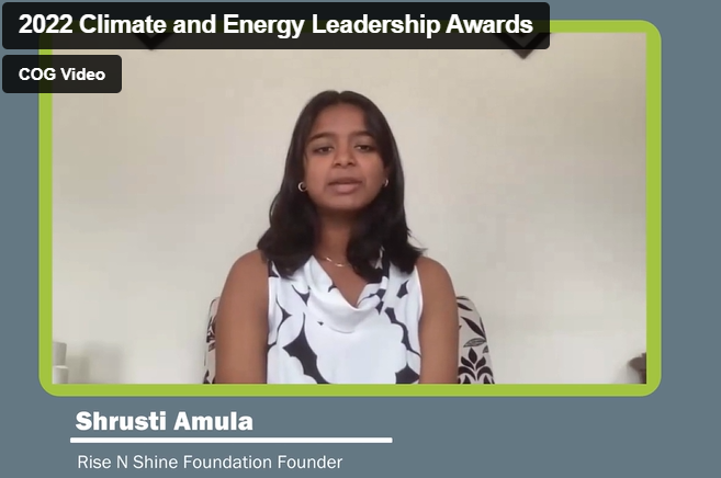 Richard Montgomery Student Awarded Regional Climate Leadership Award ...