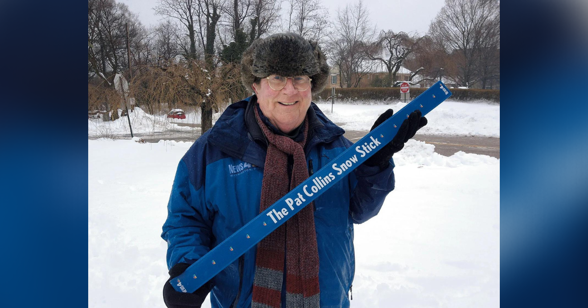 NBC4's Pat Collins: 50 Years of Stories and Snow Sticks - Montgomery ...