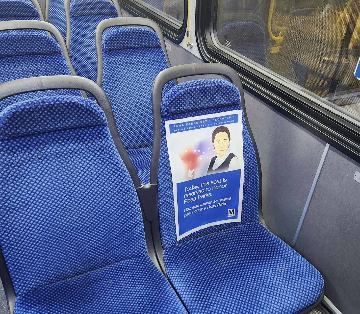 Metro Celebrates Rosa Parks' Legacy With Commemorative Seat on All ...