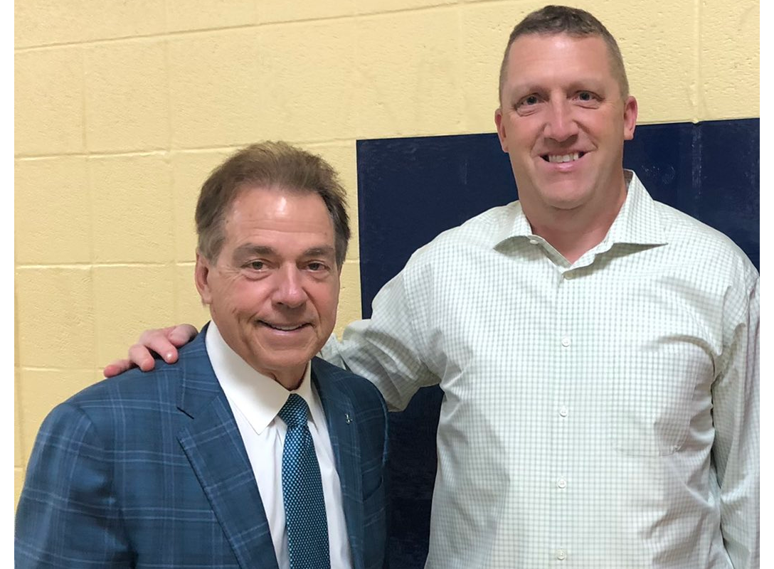 Saban Pays Recruiting Visit to Good Counsel High School - Montgomery ...