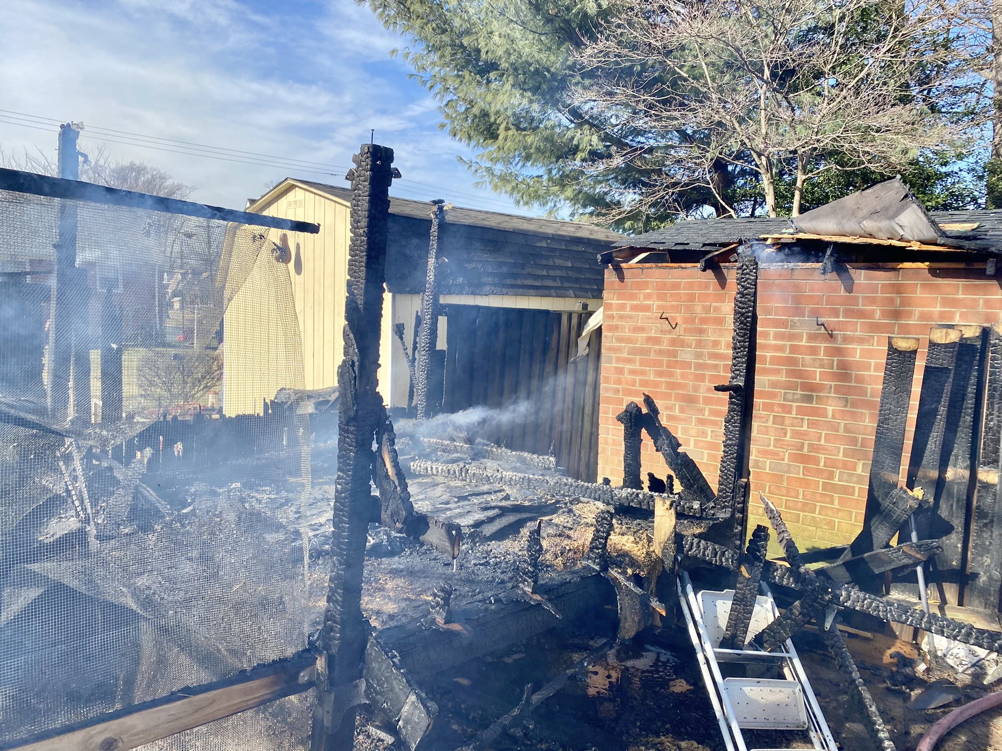 Chicken Coop Fire in Silver Spring - Montgomery Community Media