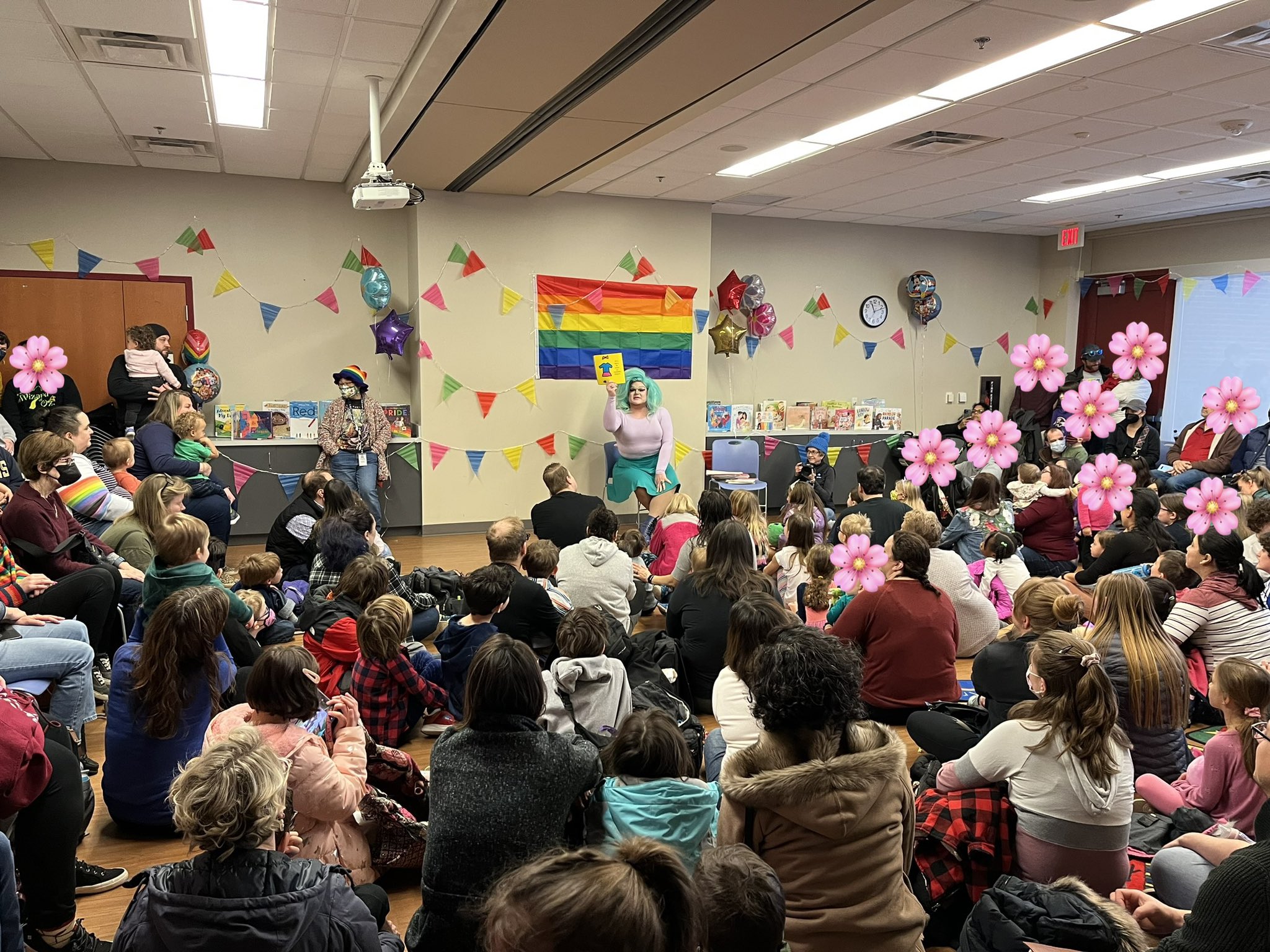 At Olney Library Drag Story Hour, Community Volunteers Shield Families ...