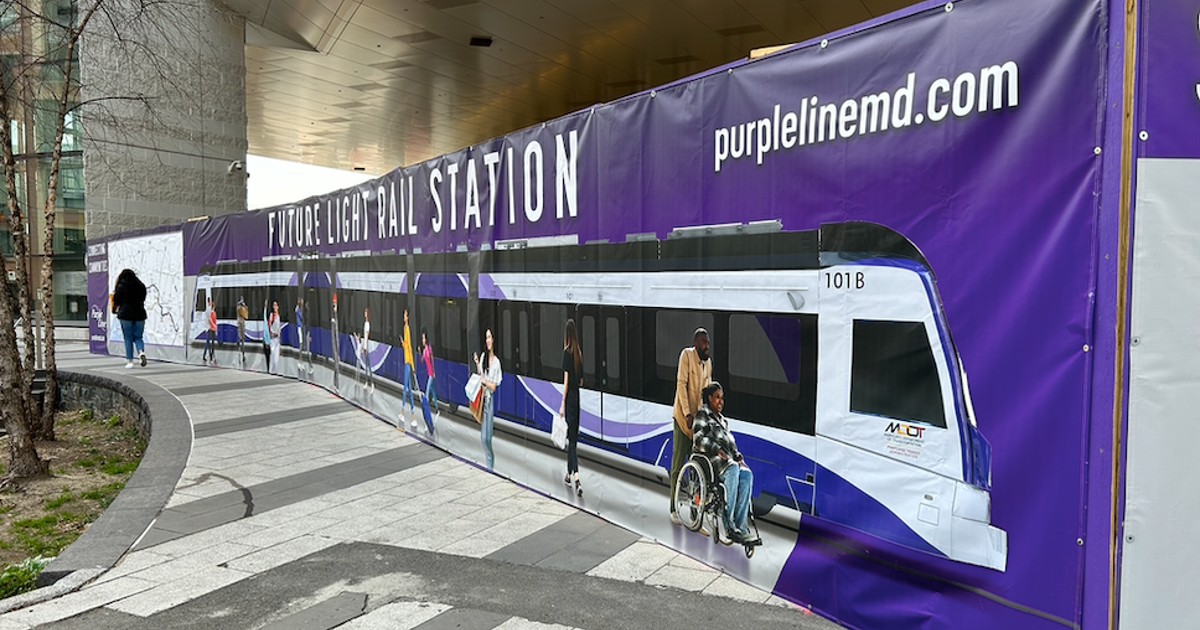 Purple Line Construction 74% Completed - Montgomery Community Media