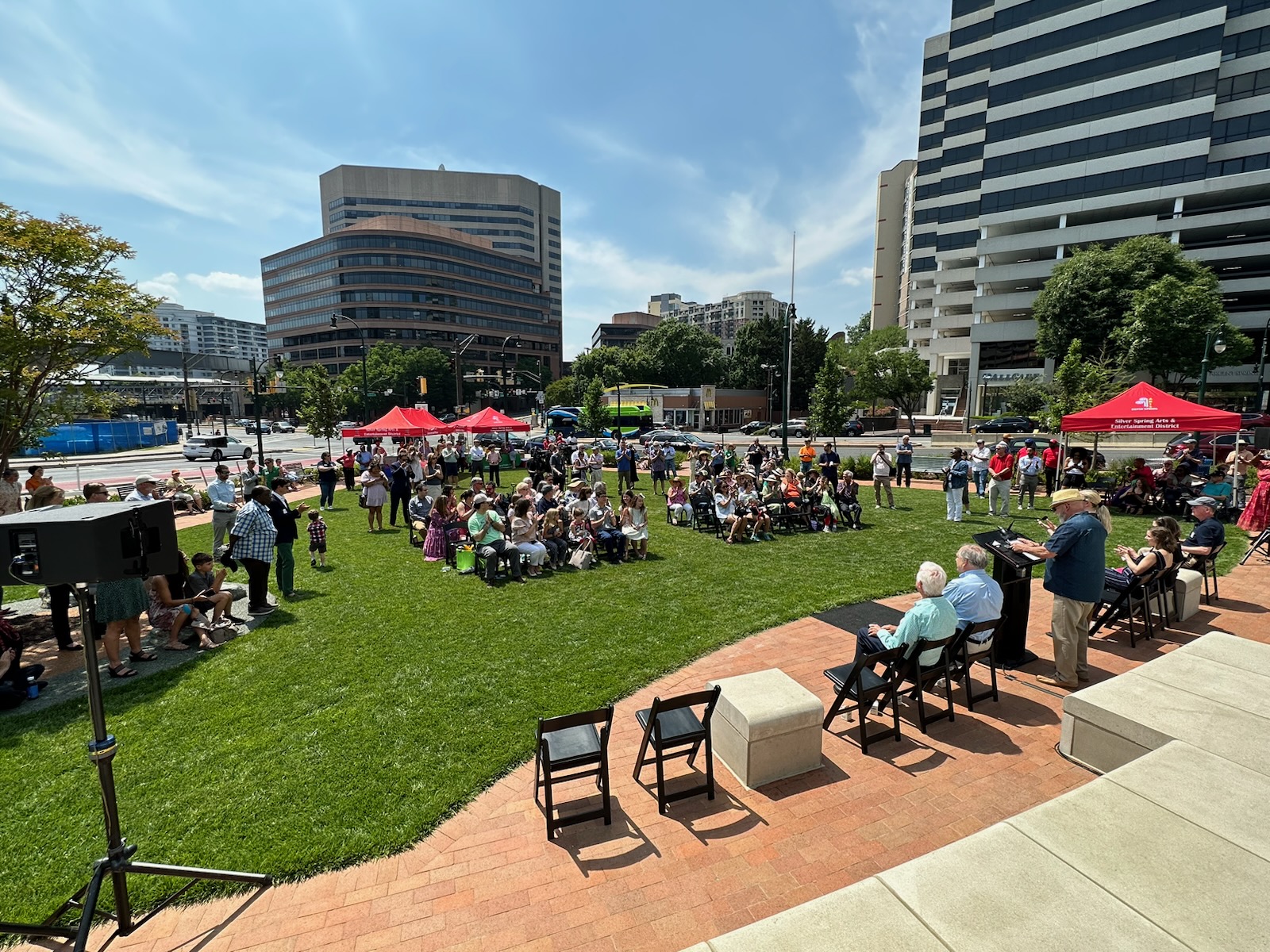 Silver Spring Park Dedicated to Former Planning Board Commissioner ...
