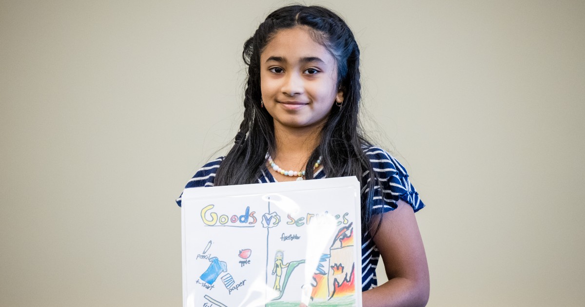 Snowden Farm Student Wins Statewide Economic Poster Contest ...