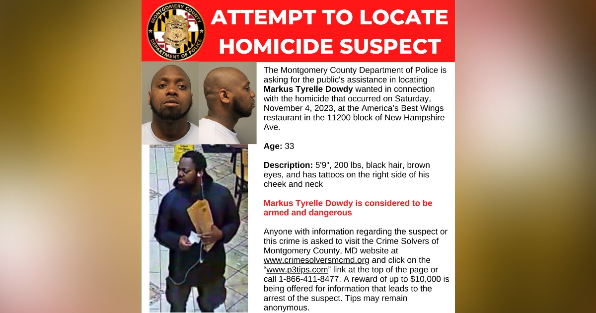 Police Seek Suspect in Fatal Shooting at White Oak Shopping Center ...