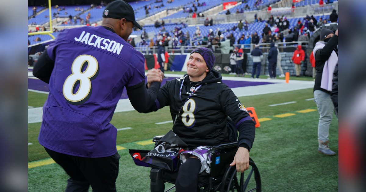 Sergeant Kepp Honored at Ravens Game - Montgomery Community Media