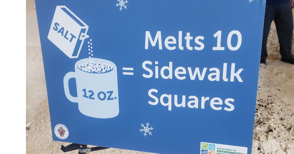 During Winter Weather, County Urges Safety, Using Salt Sparingly ...