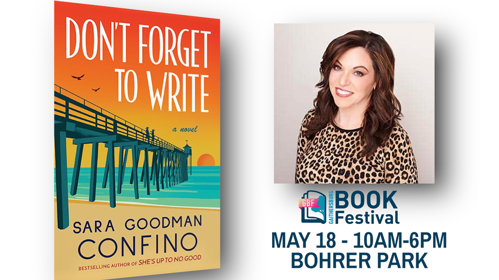 Meet Author Sara Goodman Confino at Gaithersburg Book Festival ...