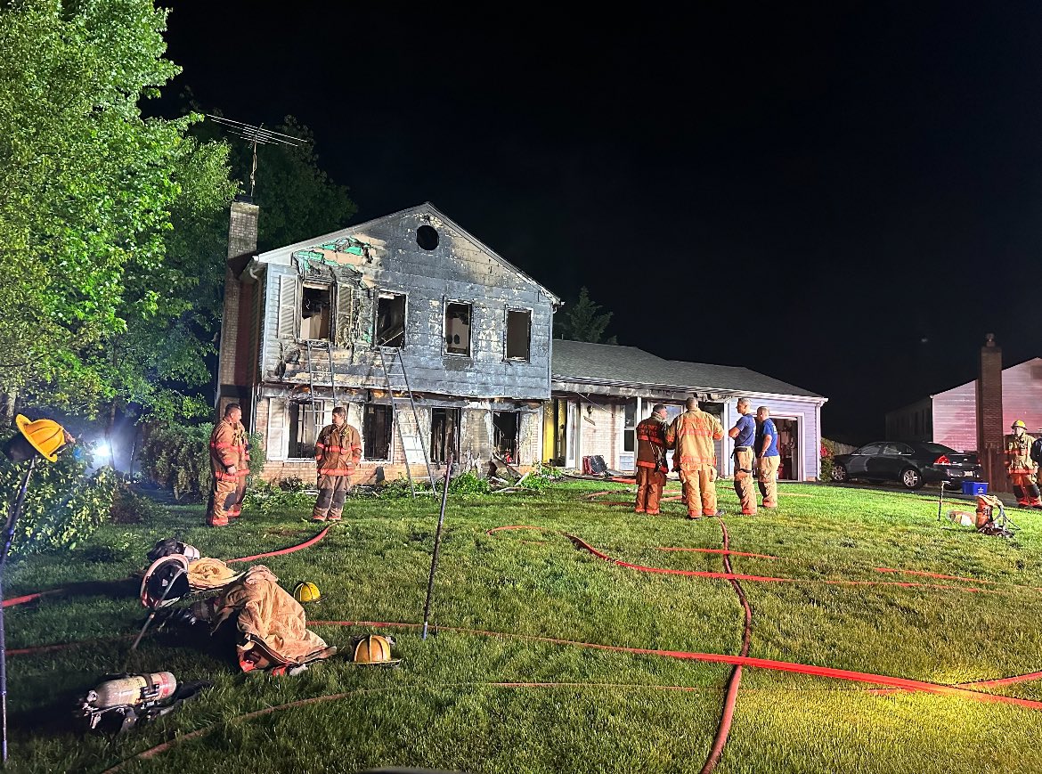 House Struck by Lightning in Poolesville - Montgomery Community Media