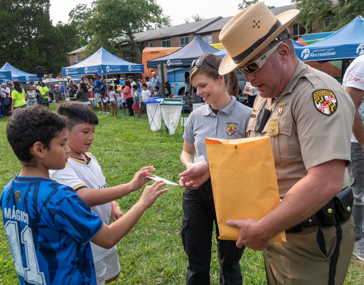 Police Celebrate National Night Out Countywide - Montgomery Community Media