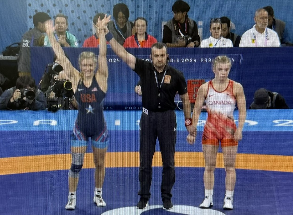 Helen Maroulis Earns Bronze in Wrestling - Montgomery Community Media