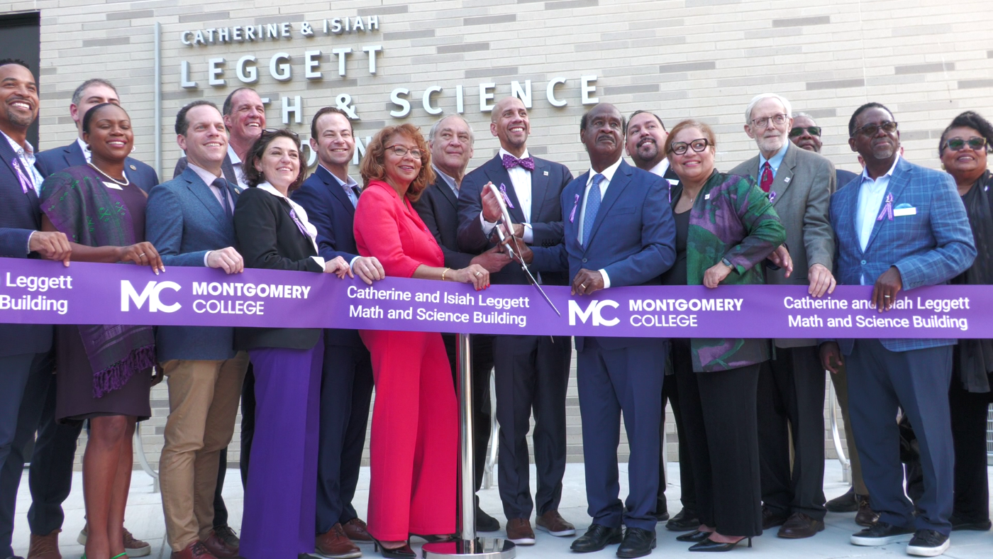 Montgomery College Holds Ribbon Cutting for New Leggett Math and ...