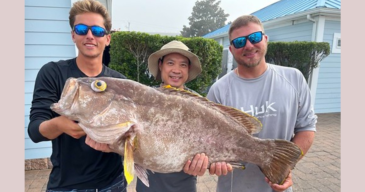 Silver Spring Man Claims State Record for 38 Pound Grouper - Montgomery ...