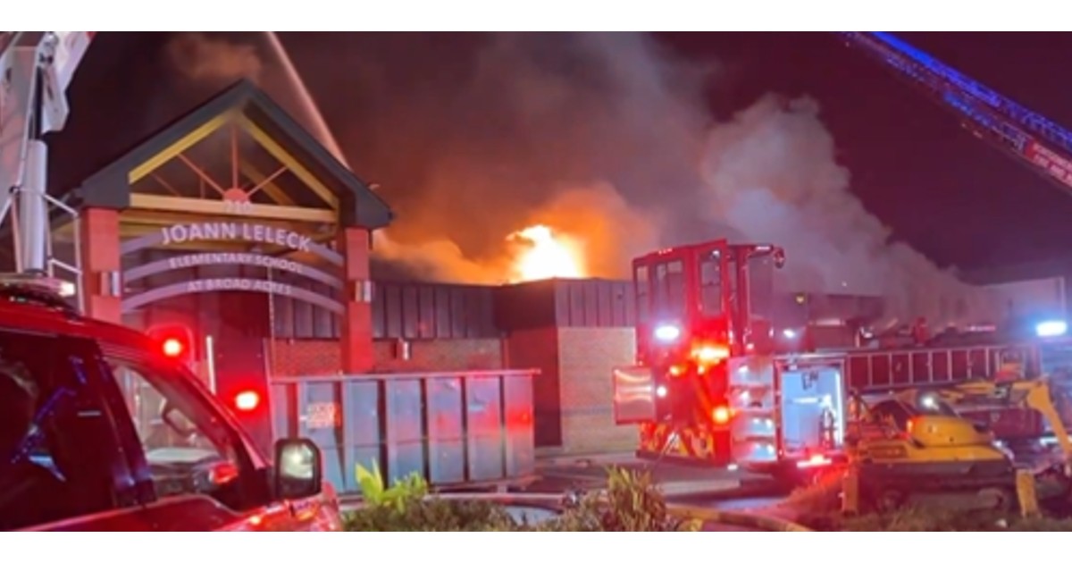 Blaze is Contained at Former Elementary School in Silver Spring That ...
