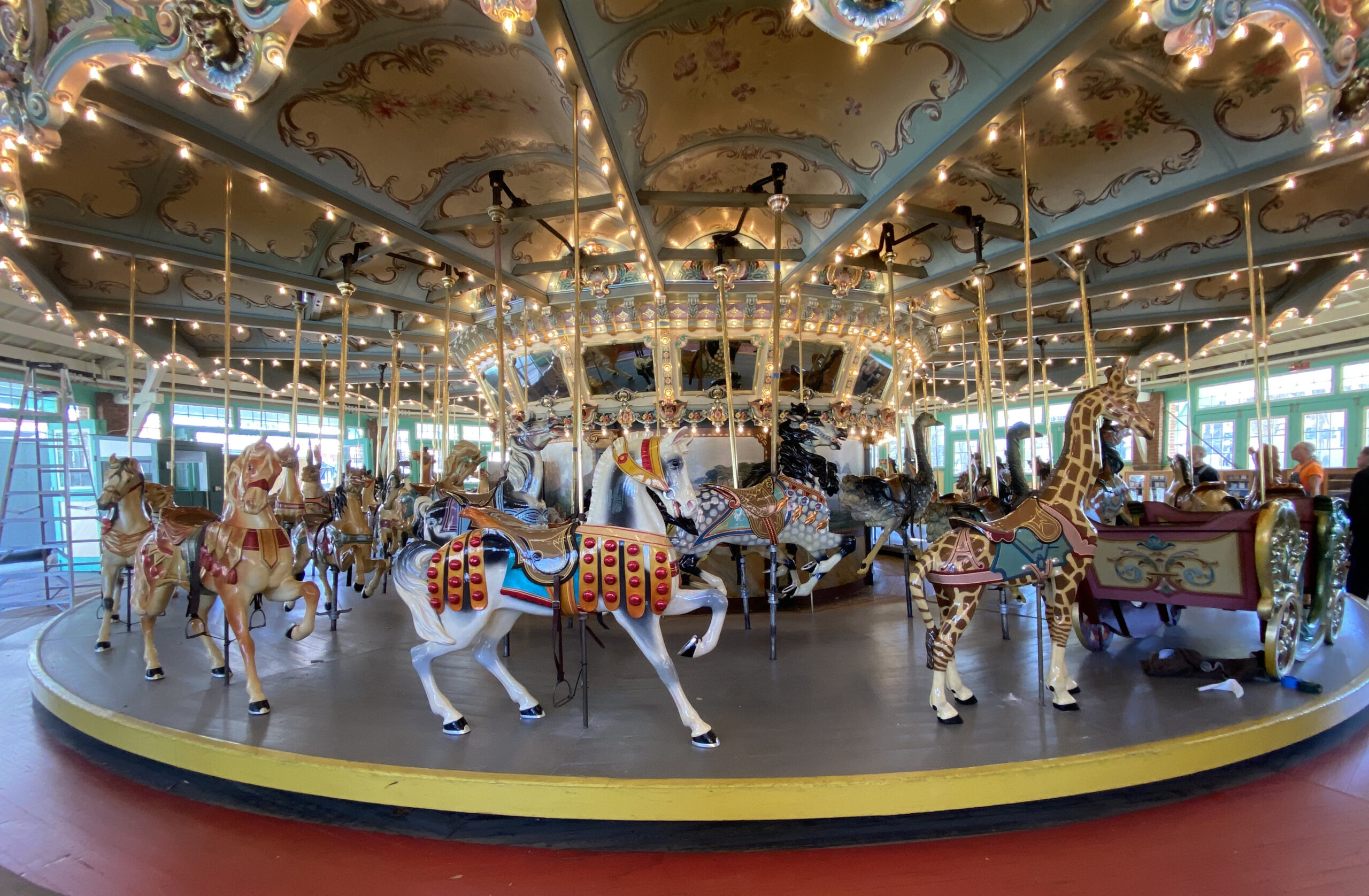 Carousel Animals Return to Glen Echo Park After Repairs - Montgomery ...