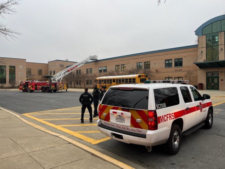 Einstein High School Cleared of Smoke; One Person Taken to Hospital ...