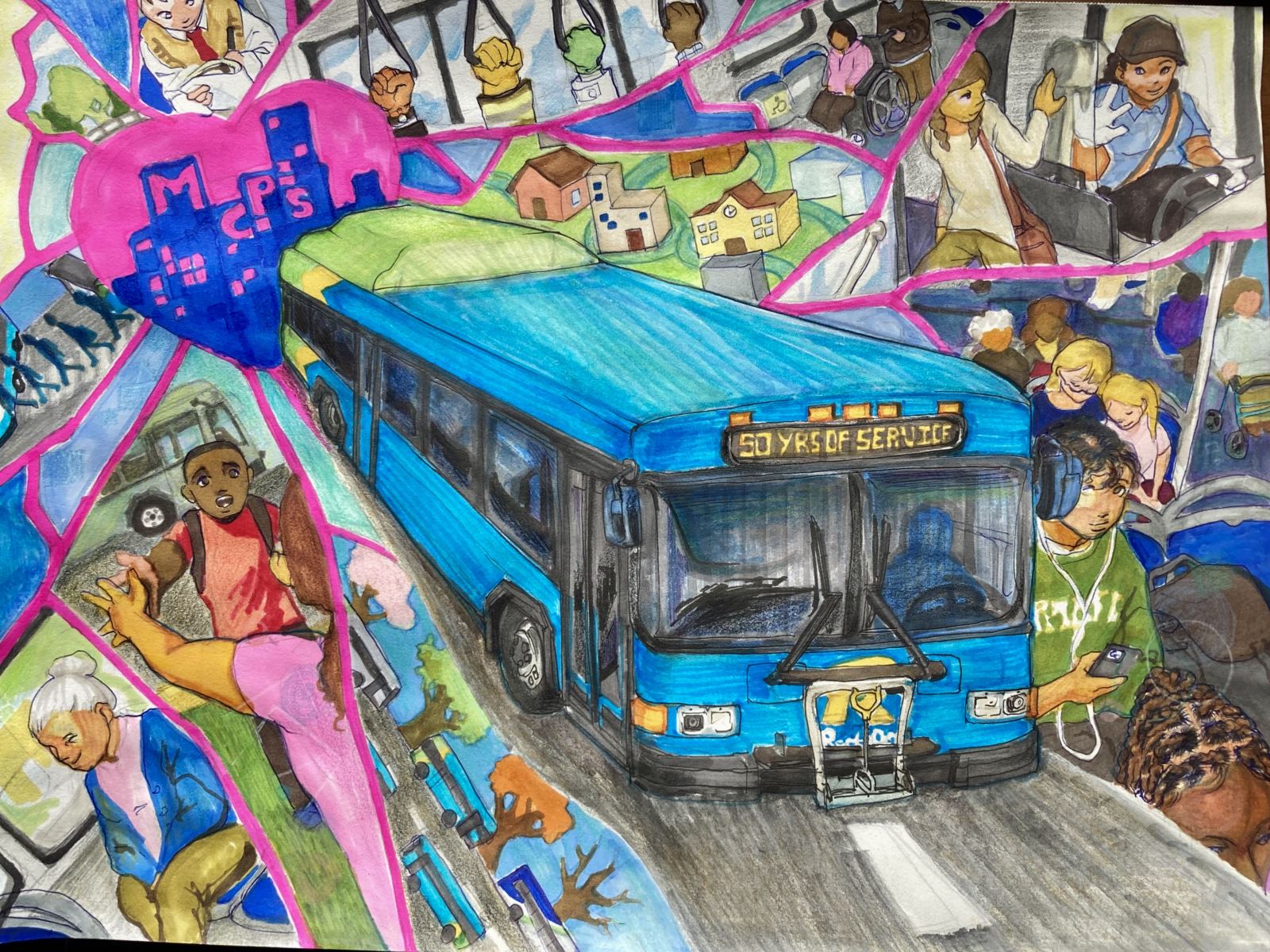 Winners of Ride on 50th Anniversary Art Contest Announced - Montgomery ...