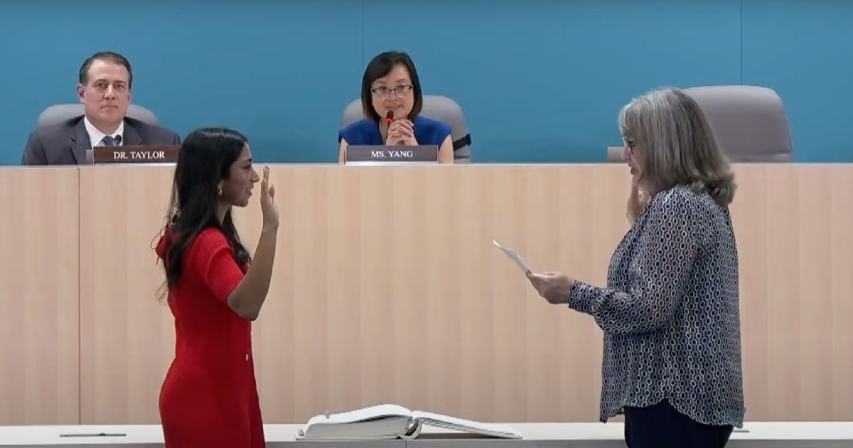 Blair Student Sworn-In as New Student Member of the Board of Education - Montgomery Community Media