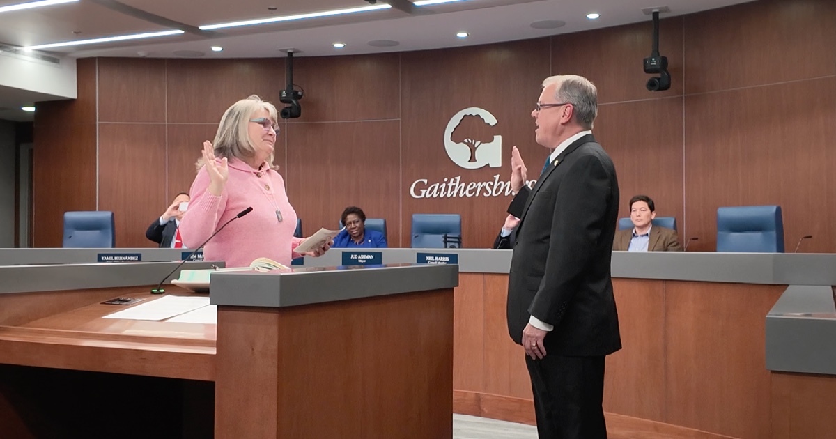 Ashman, Gaithersburg Council Sworn In - Montgomery Community Media
